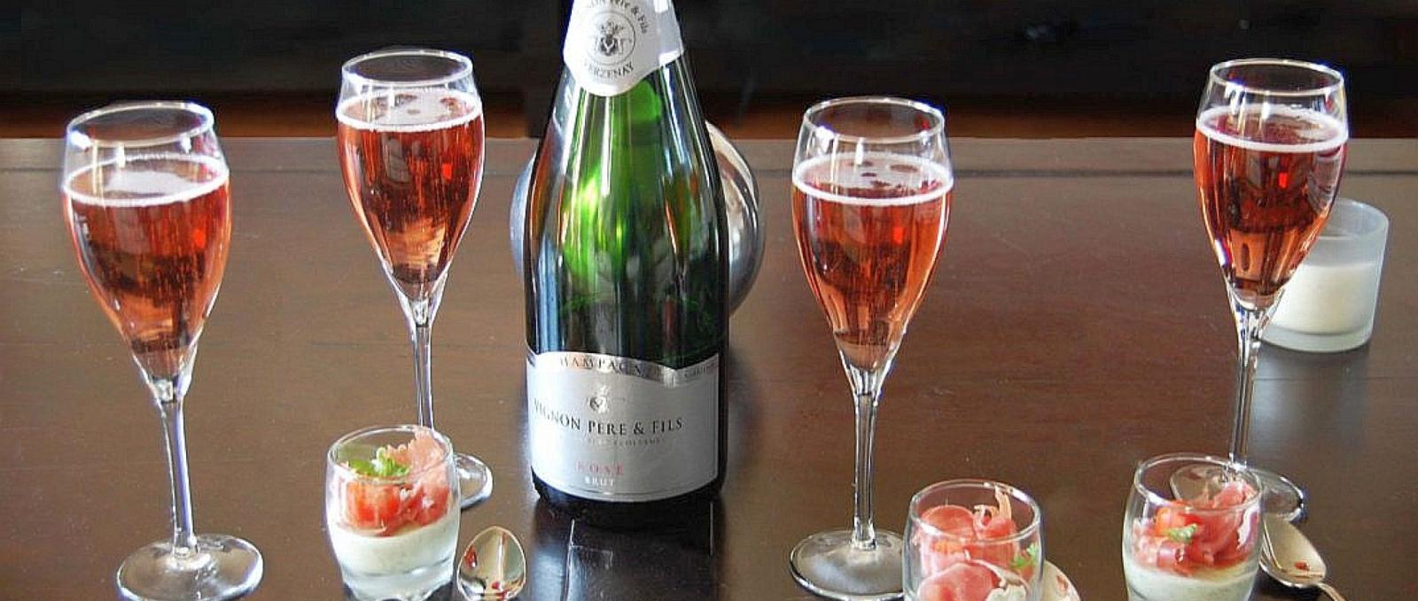 Boek Maaltijd met 6 bijpassende Champagnes-Champagne Vignon