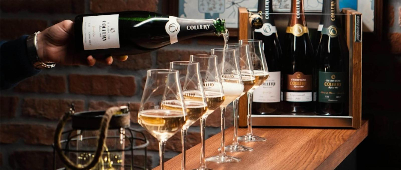 Exclusive private Tasting of 3 cuvées - Champagne Collery