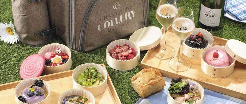 Picnic - Champagne Collery in Ay, France
