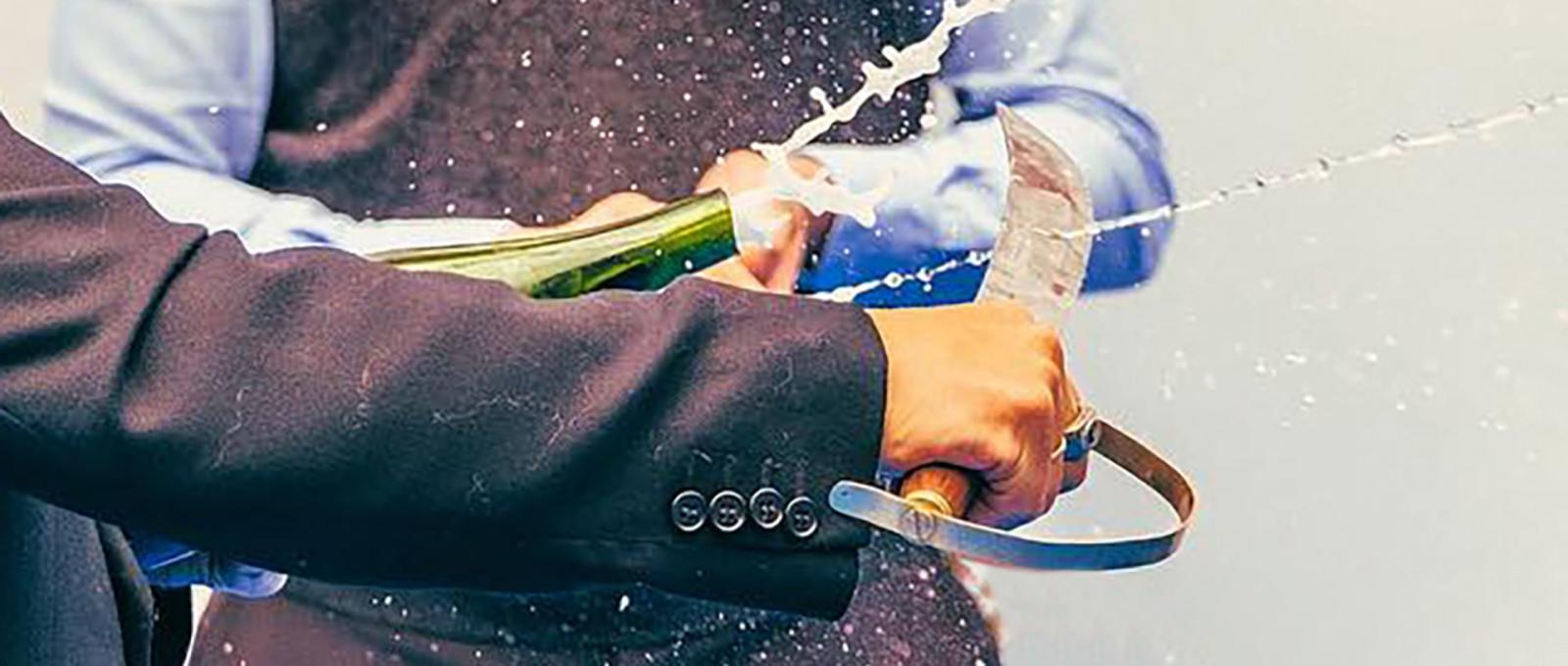 Champagne Sabering Experience & Tasting