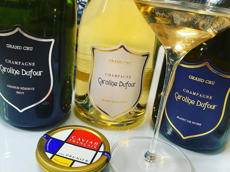 Champagne Caroline Dufour (Reims) - Lunch, tasting & sabrage